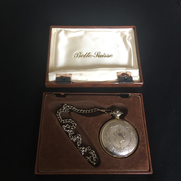 Belle Luisse | Accessories | Vintage Belle Luisse Chain Pocket Watch ...